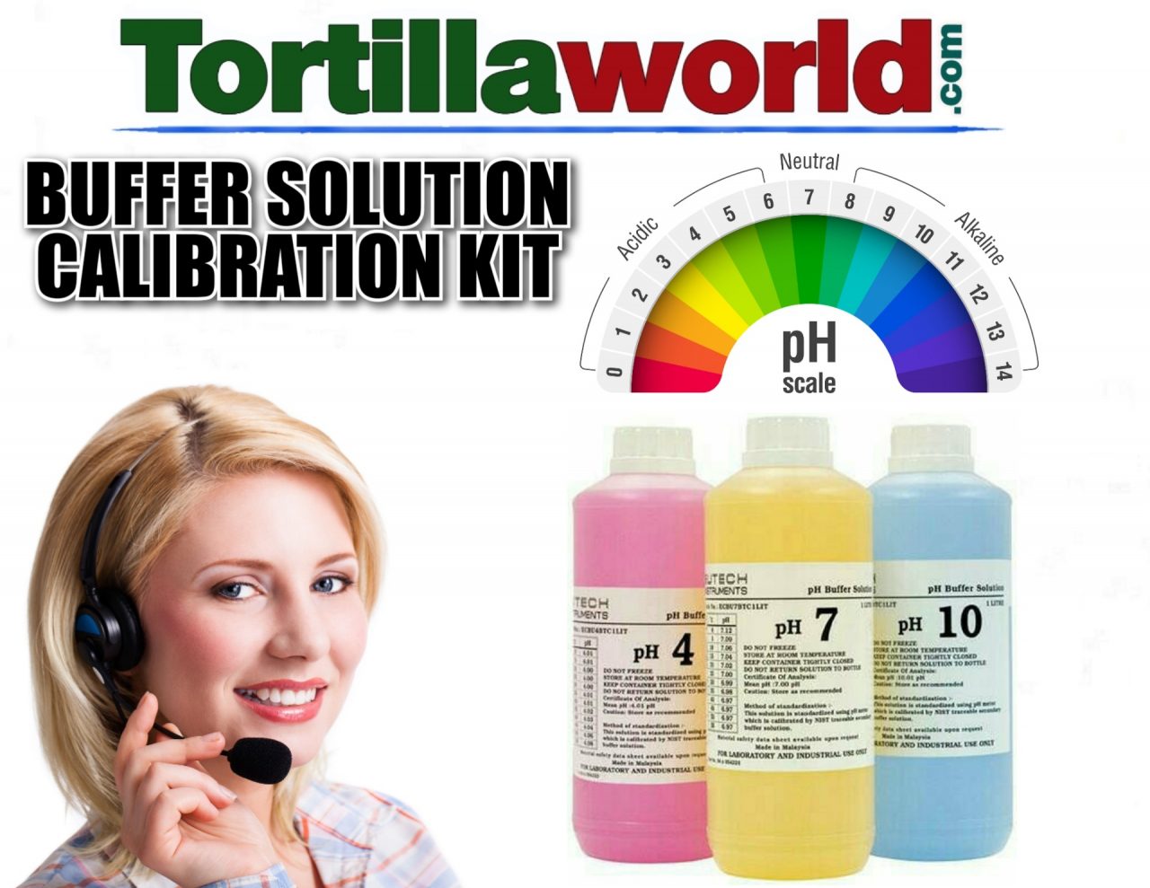 Buffer calibration kit for sale - Tortillaworld.com